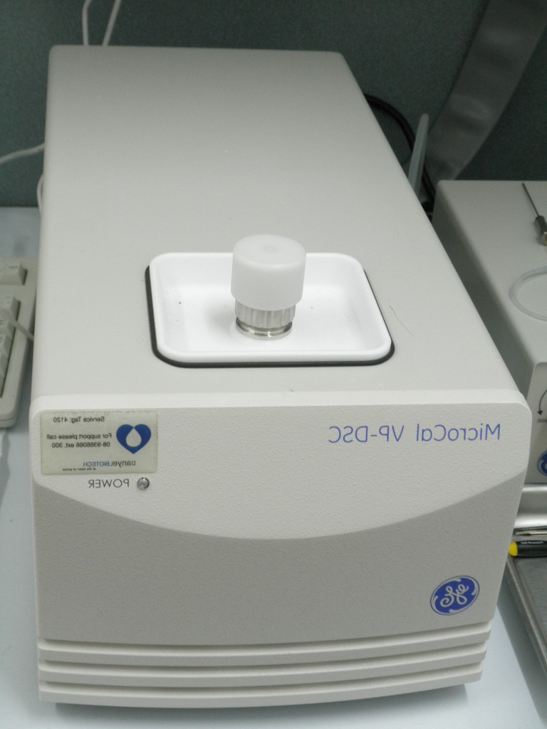 Microcalorimetric measurements – Yuval Shoham Lab